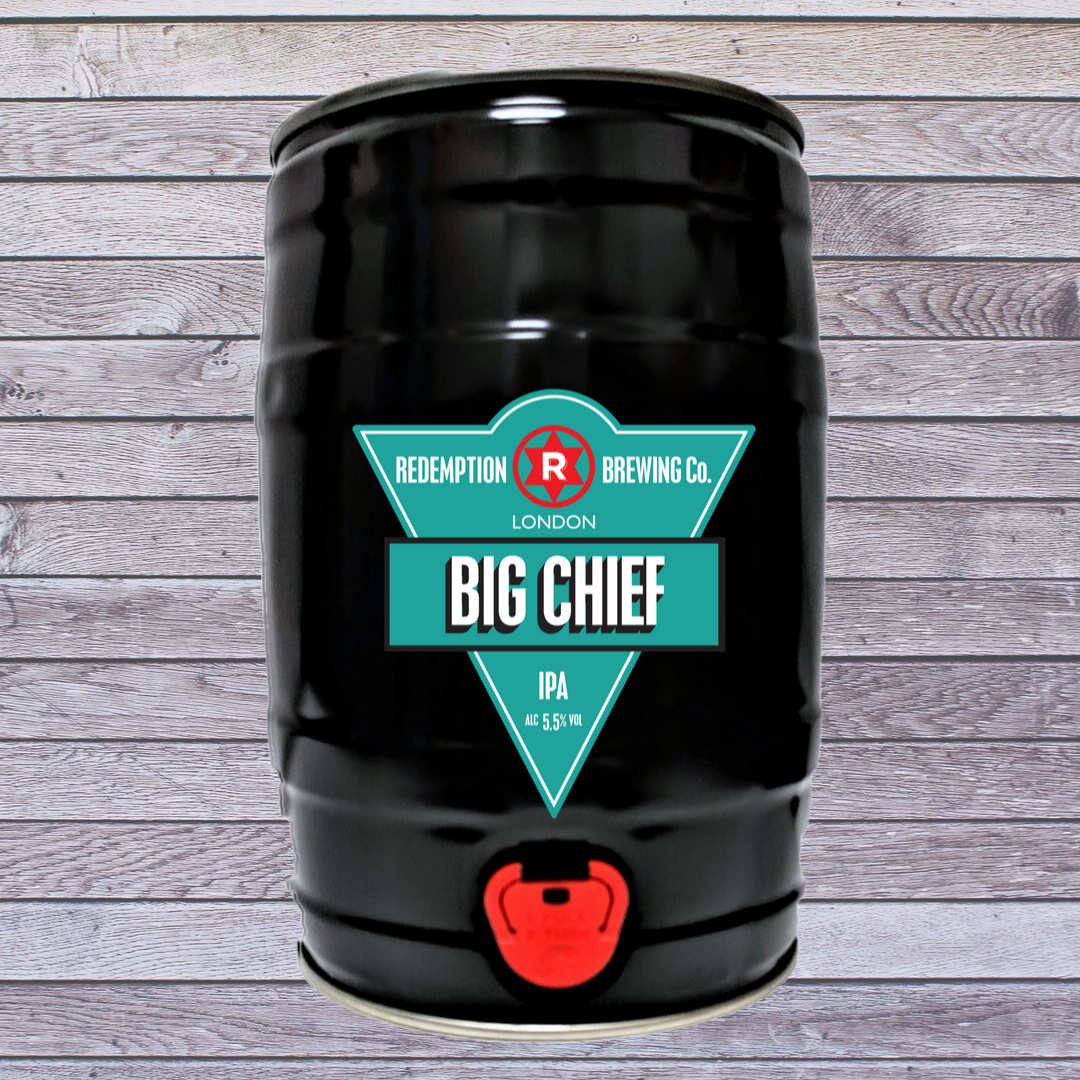 Big Chief IPA 5.5% abv - 5 litre Mini Cask – Redemption Brewing Company